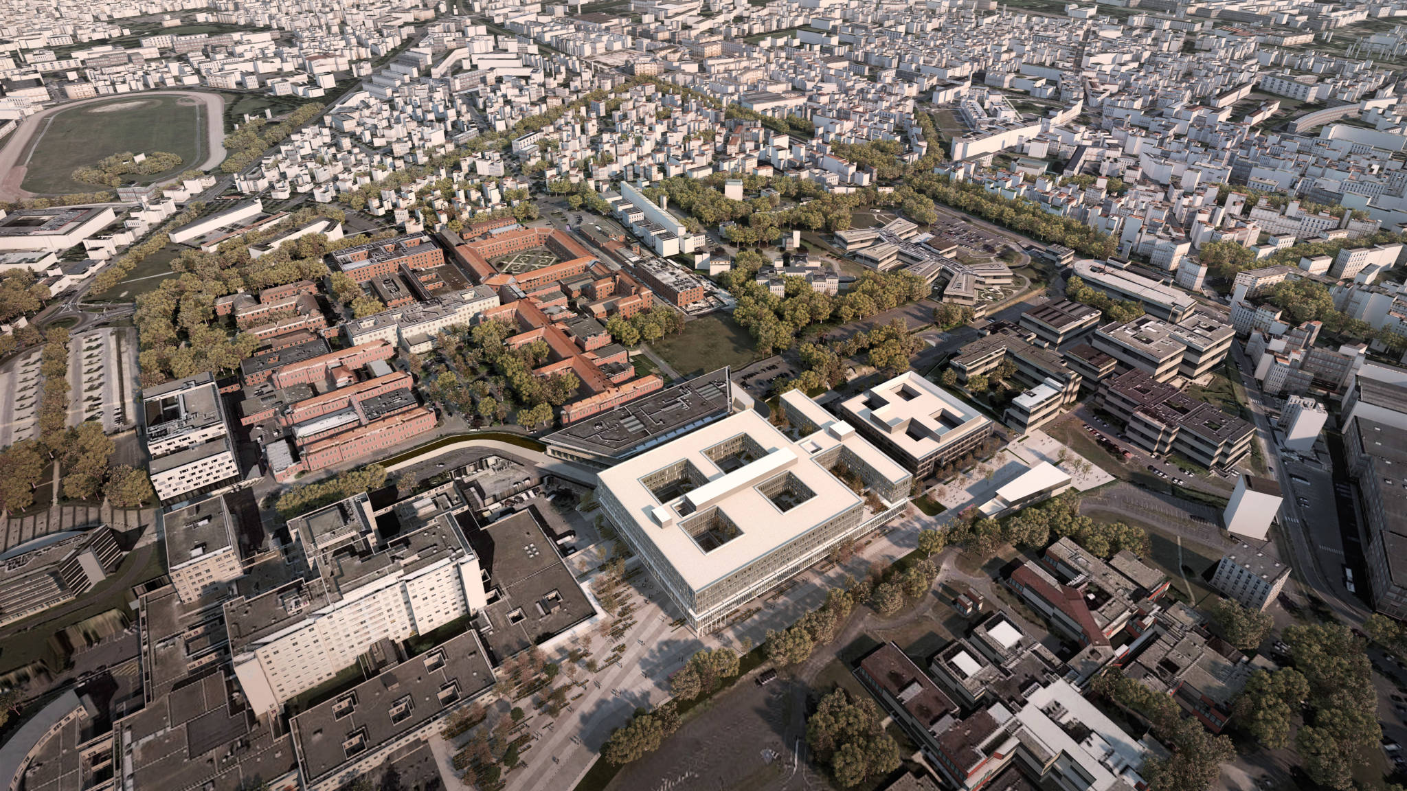 Architecture hospitalière - Nouvel Hôpital de Reims - Groupe-6