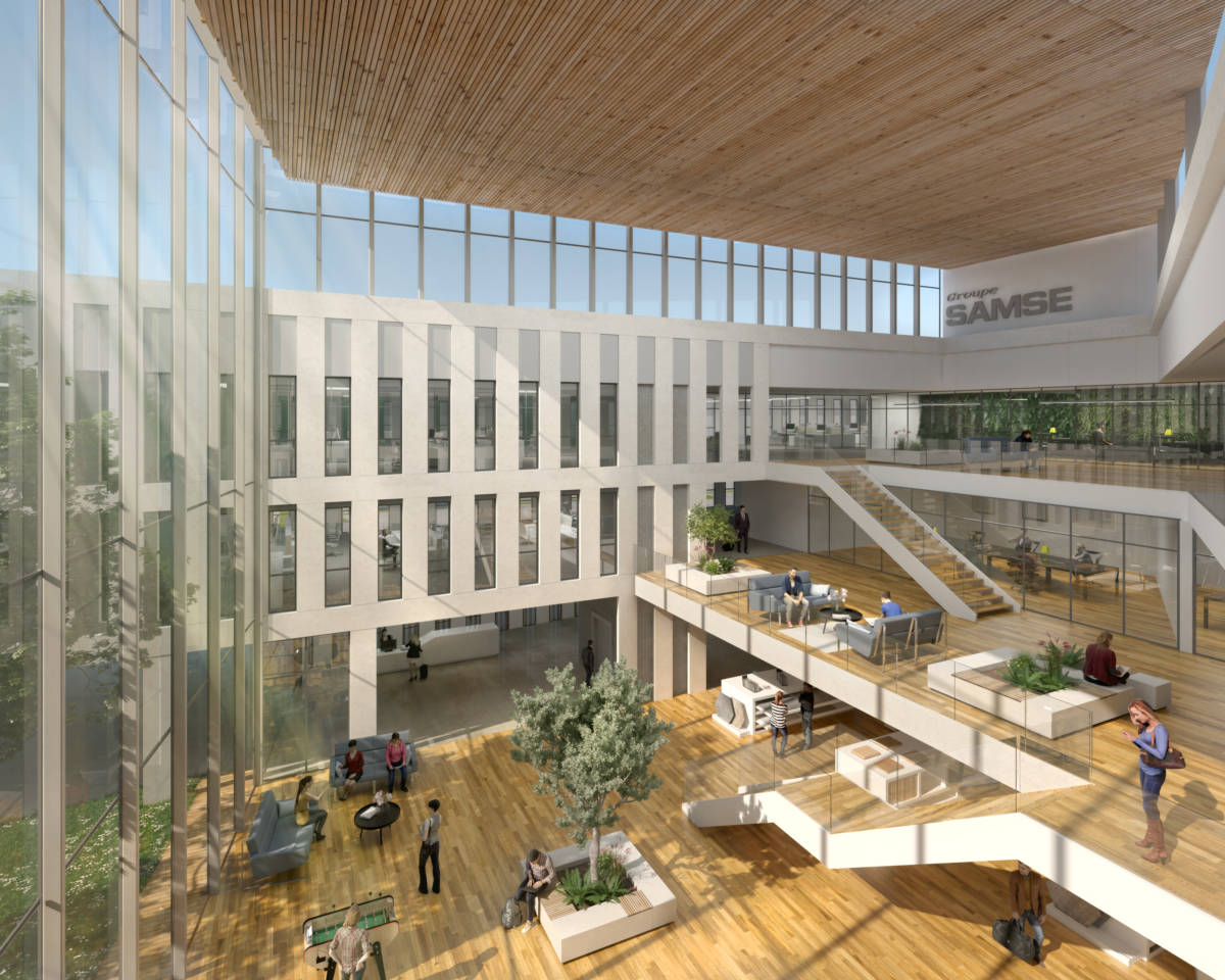 New headquarters of the Group SAMSE — Groupe-6