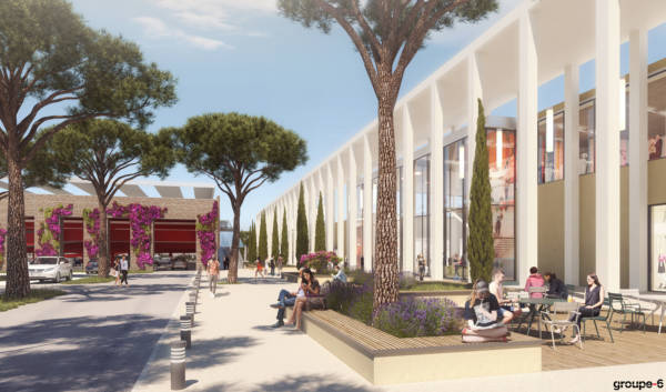 Extension and restructuring of the shopping mall — Groupe-6